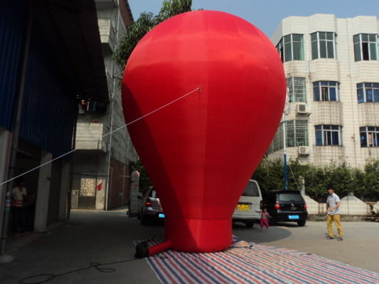 Large Oxford Inflatable Advertising Balloons / Floor Lamp Ball Colourful