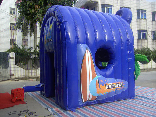 Custom Colorful Inflatable Party ExhibitionTent 0.55mm PVC Tarpaulin