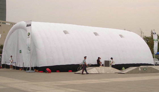 Giant PVC Tarpaulin Inflatable Party Tent For Auditorium Hall , Inflatable Wedding Tent Factories