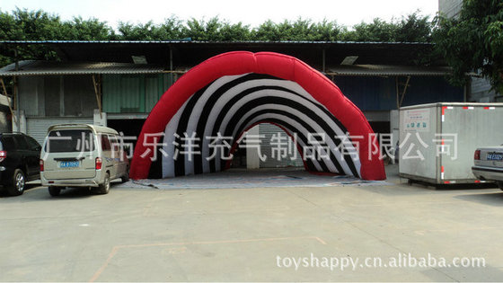 Giant PVC Tarpaulin Inflatable Party Tent For Auditorium Hall , Inflatable Wedding Tent Factories