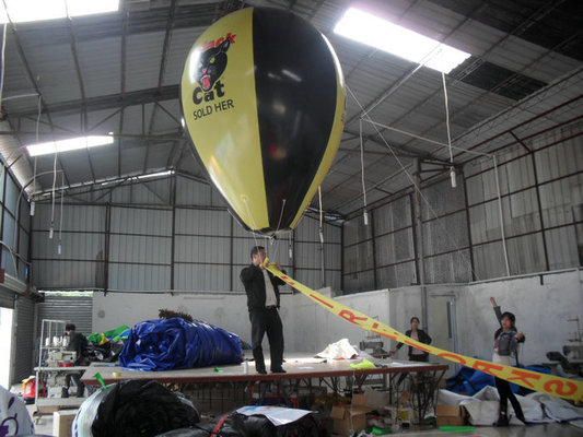 Commercial Tarpaulin PVC Inflatable Advertising Balloons Customized