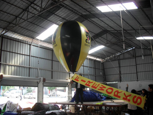 Commercial Tarpaulin PVC Inflatable Advertising Balloons Customized