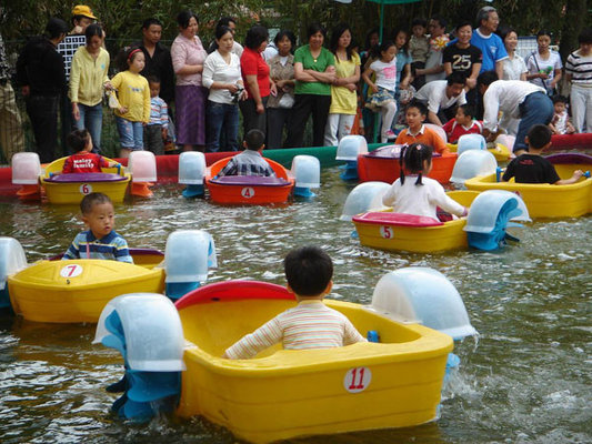 Children Hand Power Paddle PVC Inflatable Boat , SEPPA Inflatable Water Toys