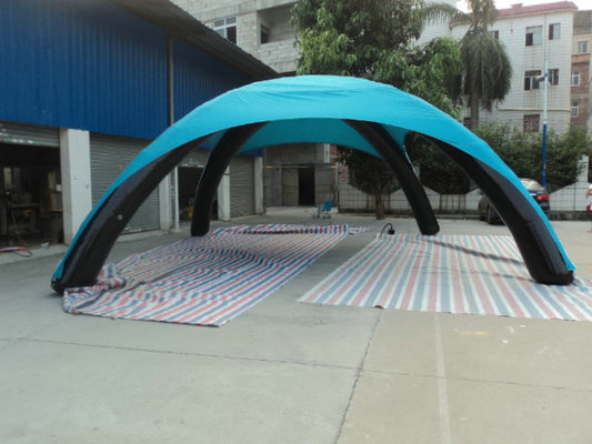 Air - sealed Outdoor Trip Inflatable Lighting Dome Tent 0.45mm PVC Tarpaulin