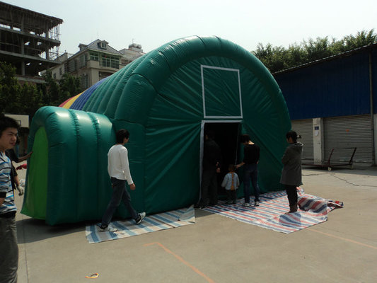 0.45mm PVC Tarpaulin Inflatable Party Family Camping Tent Giant White