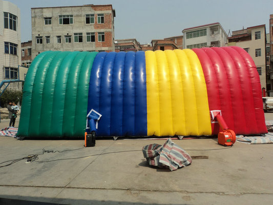 Big Inflatable Party Tent , Outside Camping Inflatable Marquees