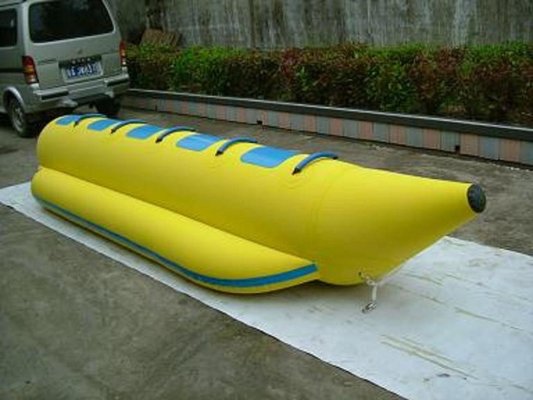 Commercial grade PVC Inflatable Boat , Banana Boats for many people