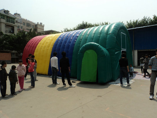 Fireproof Large Inflatable Party Tent Oxford Cloth Inflatable Event Tent