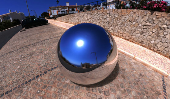 Full Color Big Inflatable Mirror Ball Advertising Balloons Ornaments Durable