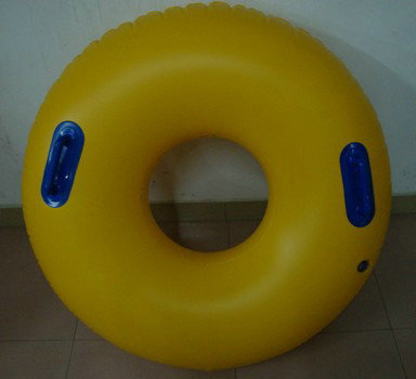 Blue Synchronized Floating Inflatable Swim Ring , Swimming Floats For Children