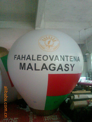 Custom Clear Latex Inflatable Advertising Balloons / Helium Balloon
