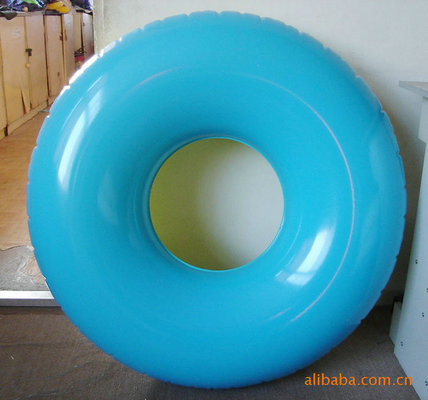 Blue Adults Infant Inflatable Swim Ring , Inflatable Pool Toys for Kids