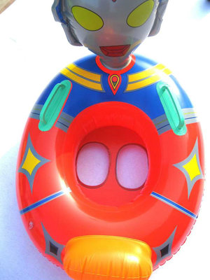 Cute Safety Kids Inflatable Duck Swim Ring , Inflatable Toys for Swimming Pools