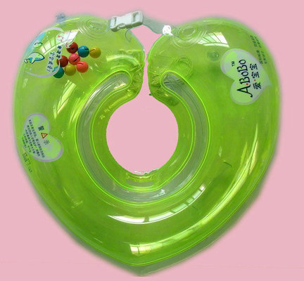 Custom Lovely Animal Shape Inflatable Swim Rings For Children , PVC Swimming Pool Float