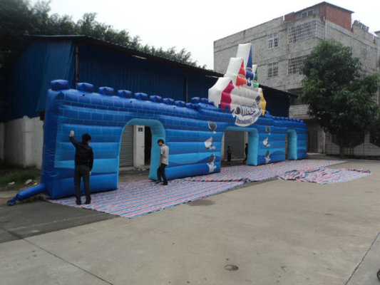 Inflatable Advertisement Wall / Inflatable Advertisment Special Design For Sale
