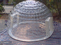 4m Round PVC Tarpaulin Inflatable Party Tent Transparent Tent For Kids