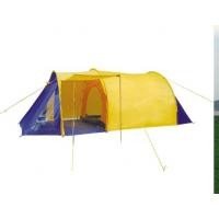 Glass fibre + Oxford Cloth Inflatable Party Wild Camping Tent 4 * 6 * 1.36m