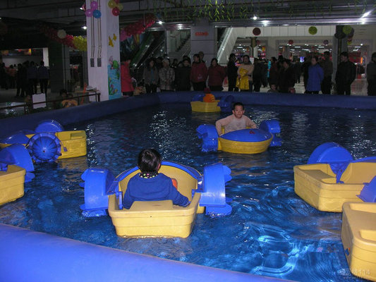 Customized PVC Tarpaulin Inflatable Family Pool For Kids With Tent