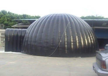 Giant Gray Inflatable Party Tent For Outdoor Activity , Backyard Wedding Tent