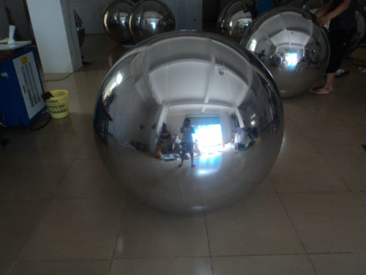 Industrial Large Mirror Inflatable Advertising Balloons Ornaments For Stage