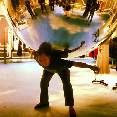Reflection Inflatable Mirror Ball For Decoration , Advertising Air Balloons
