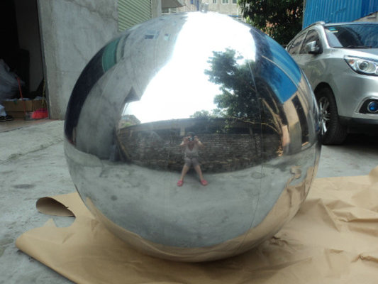 Fireproof PVC Reflection Inflatable Advertising Balloons Mirror Ornaments