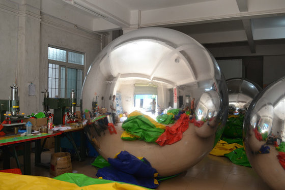 Charming Advertising Inflatable Mirror Ball Theme Park Family Toys