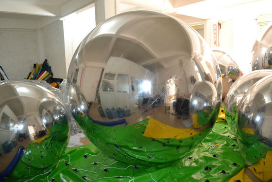 Good Tension Delicate Advertising Inflatable Mirror Ball For Celebrations