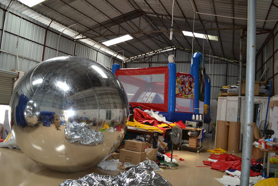 Gaint PVC Inflatable Advertising Balloons Mirror Ball Customized Made