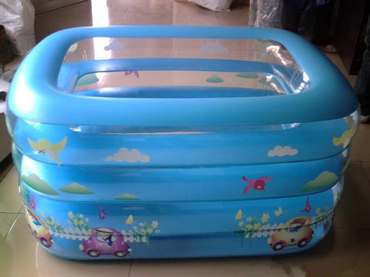 Multifunktionssicherheits-Kinderregenbogen scherzt aufblasbares Swimmingpool-langlebiges Gut