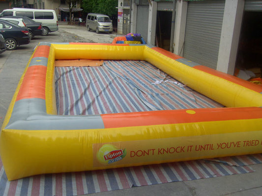 Large 0.9mm PVC Tarpaulin Inflatable Family Pool For Leisure Entertainment