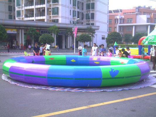 Yellow Entertainment Inflatable Family Pool For Adults Swimming And Play