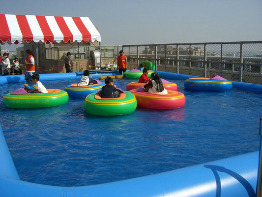 Square Home Inflatable Family Pool For Park , PVC Swimming Pools