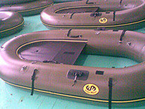 Two pesrson Summer PVC Inflatable Boat For Surfing , River fishing Boat