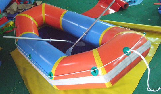 Funny Relax tarpaulin PVC Inflatable Boat For Surfing / Going Sun Bathing