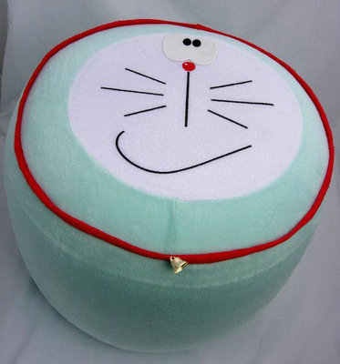 Round Single Modern Inflatable Furniture , PVC Cartoon Sofa For Children