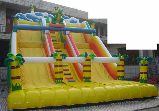 2014 New Design Inflatable Water Toys , Slide and Pool / Water Slide Park
