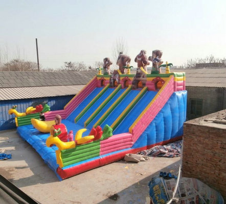 2014 New Design Inflatable Water Toys , Slide and Pool / Water Slide Park