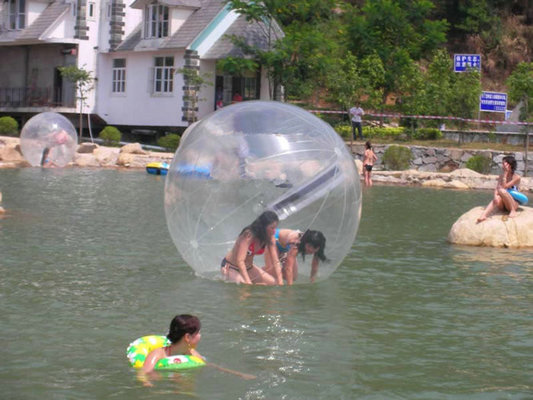 PVC Inflatable Walking Ball Person Inside , Blow Up Walk on Water Ball