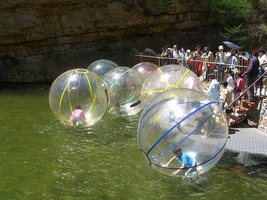 Nice Beach PVC Inflatable Water Toys Walking Water Balls For Adults 2 Meters Diameter