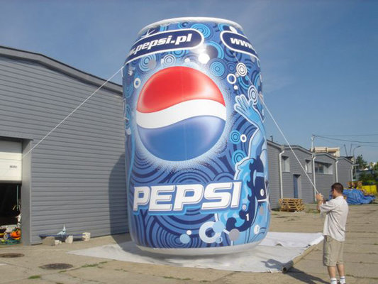 Double - line Custom Inflatable Products , Motorcycle For Advertising Good Speeding