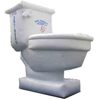 Durable Custom Inflatable Products , Advertising Family Stinkpot White