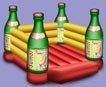 Kids Outdoor Small Inflatable Sports Games Commercial Bouncer For Amusement Park