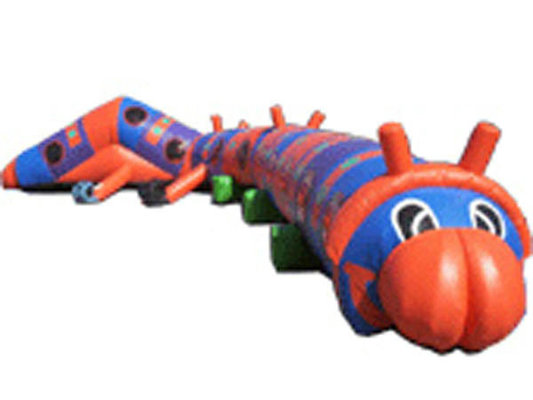 Colorful Inflatable Sports Games Tunnel , Fun Inflatables Obstacle Course Games For Kids