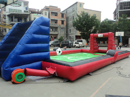 Exciting Large Fireproof Inflatable Sports Games For Football Sporting