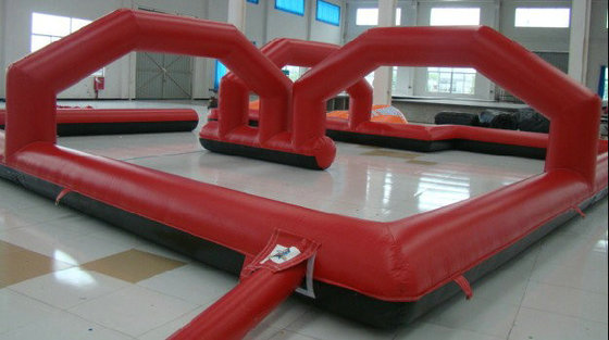 Commercial Grade 0.55mm PVC Tarpaulin Inflatable Sports Games For Amusement Park