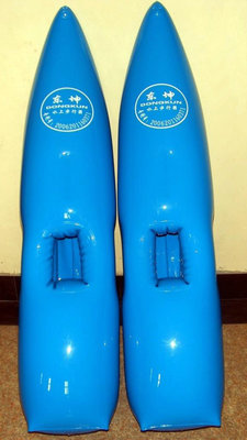 PVC Inflatable Water Toys Walk On Water Shoes / Walking In The Water , Durable