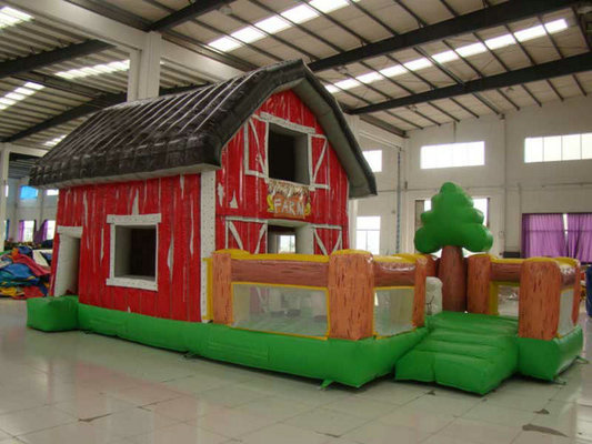 Custom indoor Inflatable Sports Games , Bouncer Houses For Adults / Kids