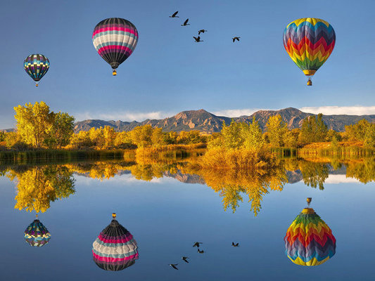 Large Helium Floating Inflatable Hot Air Balloon Rides For Couples , Hot Air Balloon Festival