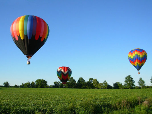 Printing Foil Inflatable Hot Air Balloon Decorations New Style Hot Air Balloon For Two